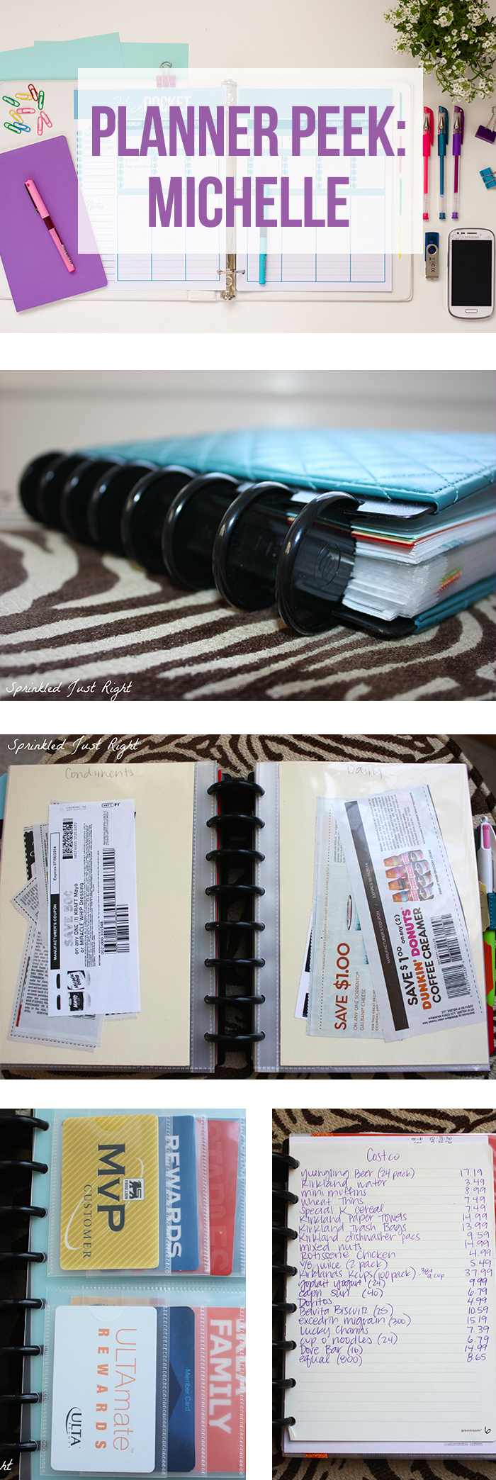 Planner Peek: Michelle - Get Organized HQ